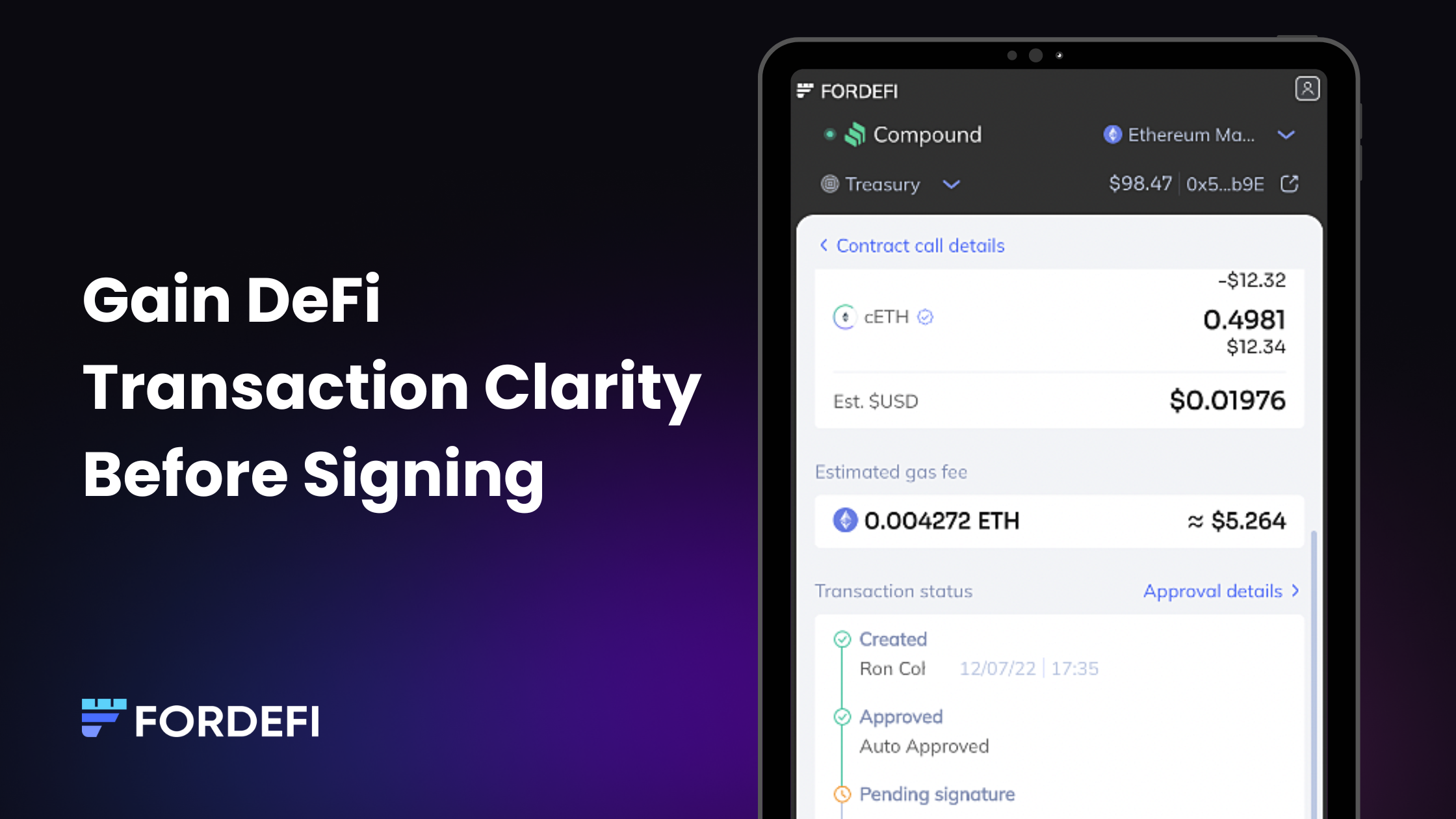 Inside a DeFi Transaction